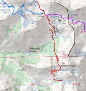 Four Lakes Loop – Trinity Alps Wilderness (20 mile trek) – Backpackers ...