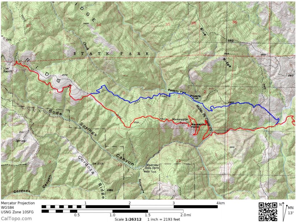 Mississippi Lake – Henry Coe State Park (24 mile trek) – Backpackers Review