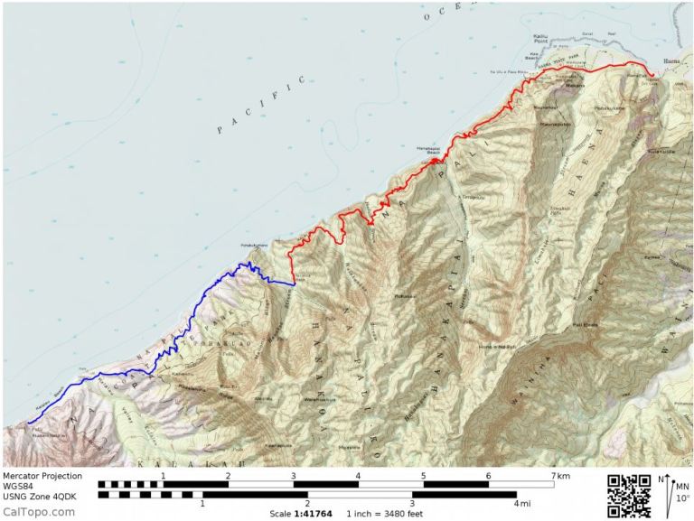 Kalalau Trail Backpacking – Napali Coast State Wilderness Park (24 mile ...