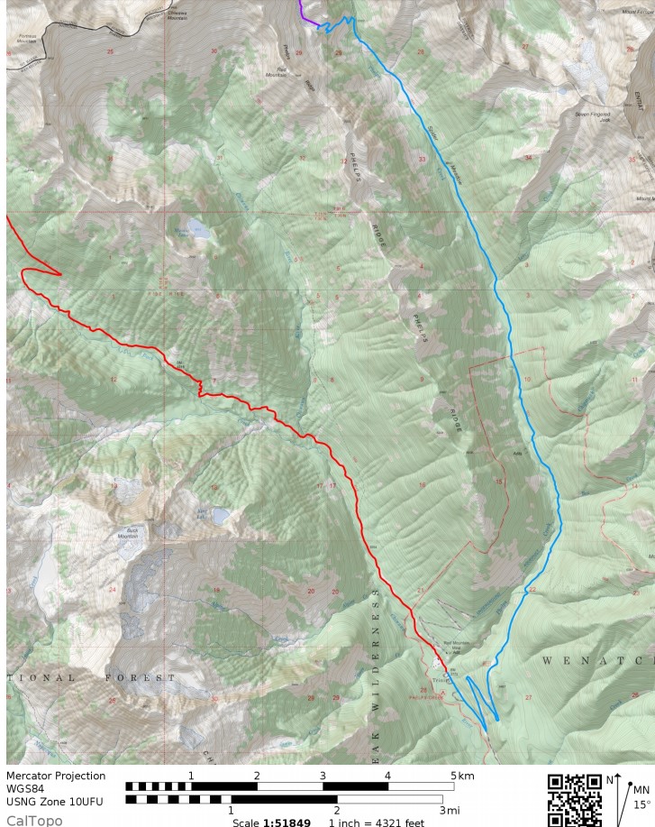 Spider Gap, Buck Creek Pass – Glacier Peak Wilderness (40 mile loop ...