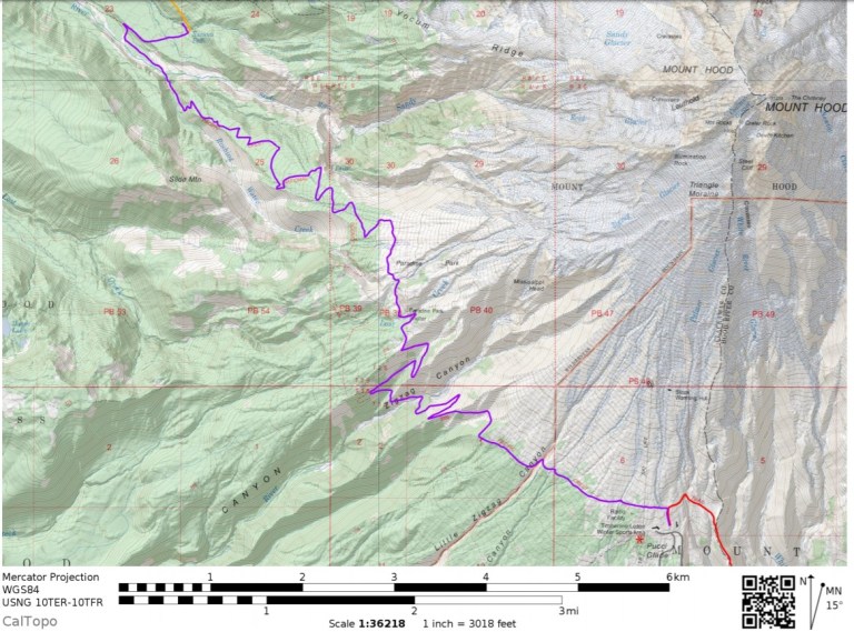 Timberline Trail – Mount Hood Wilderness, OR (40 mile loop ...